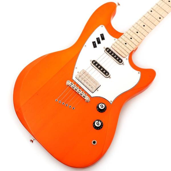 Guild SURFLINER◆ビンテージにインスパイアされたオフセット・デザインのエレクトリックギターGuildのビンテージ製品の個性的なシェイプや歴史に影響を受けて開発された、まったく新しいGuild Surflinerは、クラシックな...