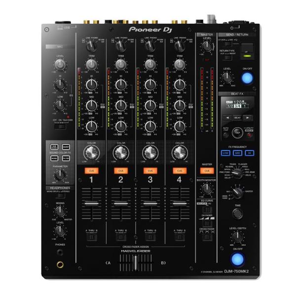 ---【ご購入前に必ずご確認ください】こちらのDJミキサー DJM-750MK2はUSBケーブルを使用して、ラップトップPCと接続する事が可能ですが、Serato DJ ProなどSeratoシリーズのソフトウェアには対応しておりません。あ...