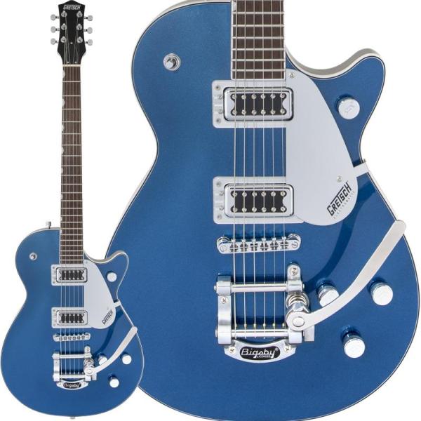 Gretsch Electromatic CollectionグレッチのJetに宿るピュアなJetパワーは、65年の歴史の中で、それを使用する特徴的なプレイヤーたちを象徴するサウンドとなりました。Bigsbyを備えた、全く新しいG5230T...