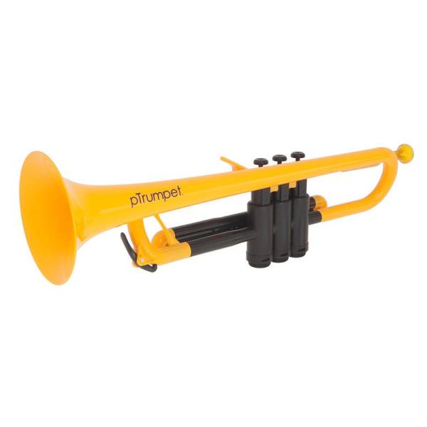 pTrumpet（ピートランペット） プラスチック製 Bb トランペット●初めて触れる、初めて音を出す、気軽に管楽器を始める最高のツール pBone music英国で開発されたこの pBone music は、現在世界中の教育現場でも愛用さ...