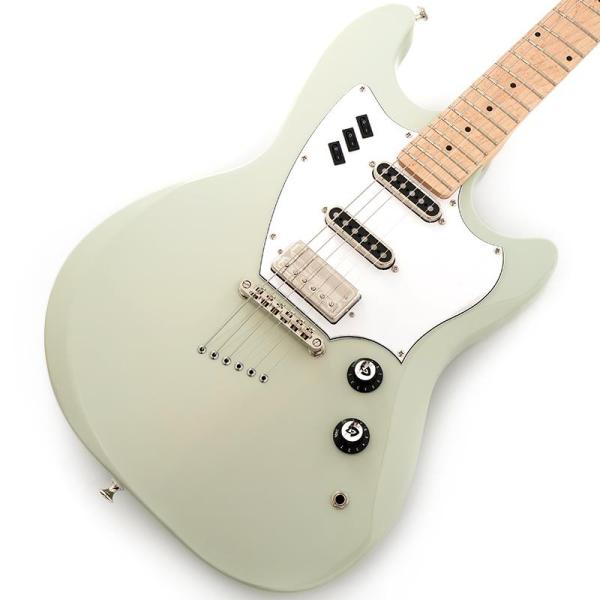 Guild SURFLINER◆ビンテージにインスパイアされたオフセット・デザインのエレクトリックギターGuildのビンテージ製品の個性的なシェイプや歴史に影響を受けて開発された、まったく新しいGuild Surflinerは、クラシックな...