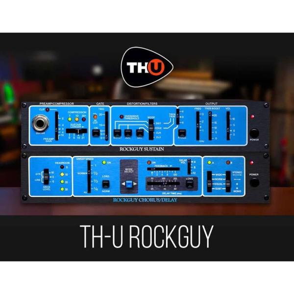 スイートなボストンサウンド - このベイビーは持続力抜群！RockGuyは、2つの伝説的なギタープロセッサー、Rockman Sustainor*とそのコーラス/ディレイユニットを最も完全かつリアルに再現したソフトウェアエミュレーションです...