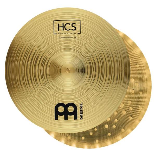 ＜HCS Soundwave Hihat 14''＞コストパフォーマンスに優れたHCSシリーズへも、サウンドウェーブハイハットがラインナップへ加わりました。サウンドウェーブ形状のボトムシンバルが、クローズ時にシンバル間のエアロックを防止し、...