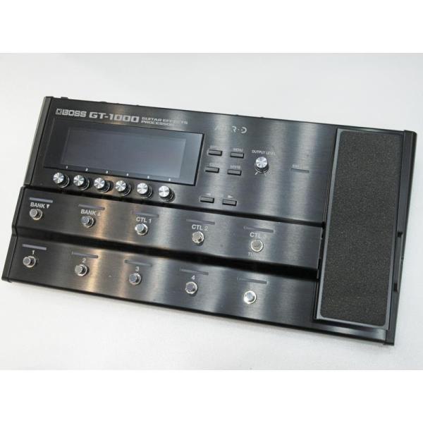 BOSSのフラッグシップ・マルチエフェクターが中古入荷です!!GT-1000 Guitar Effects Processorは、BOSSが誇るフラッグシップ・マルチ・エフェクターです。最先端のDSPテクノロジー、長年にわたり培ったBOSS...