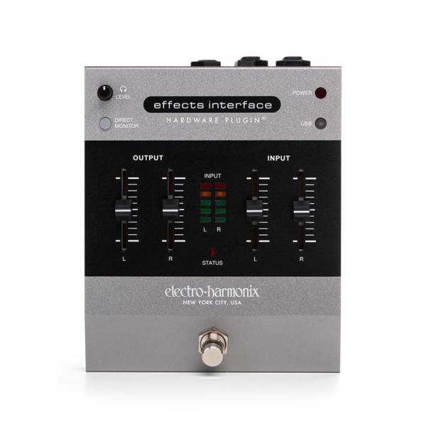 お気に入りの プラグインをエフェクター感覚で使用出来るインターフェースが登場！Electro-Harmonix Effects Interface Hardware Plugin(R) は、ギター用ペダルなどの物理的なエフェクト機器と DA...
