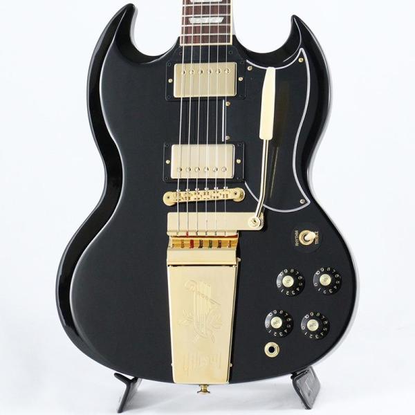 SG Standard '61 Maestro Vibrola T-Type (with '68 appointments)往年のクラシックなデザインのSG Standard '61 Maestro Vibrolaを元にEbonyカラー、ゴ...