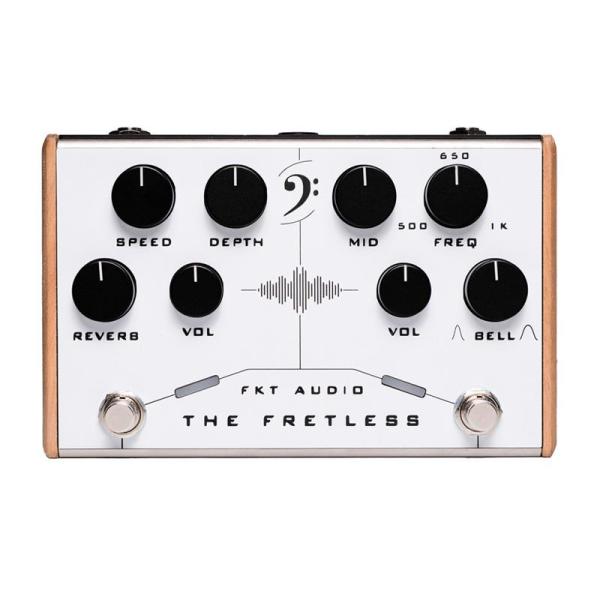 「The Fretless」は、コンパクトなコーラス・リバーブとミッドレンジの高精度EQです。リズムセクションやリードセクションにおけるフレットレスベースのサウンドを強調するために、重要な周波数帯域に作用するように設計されています。EQ側で...