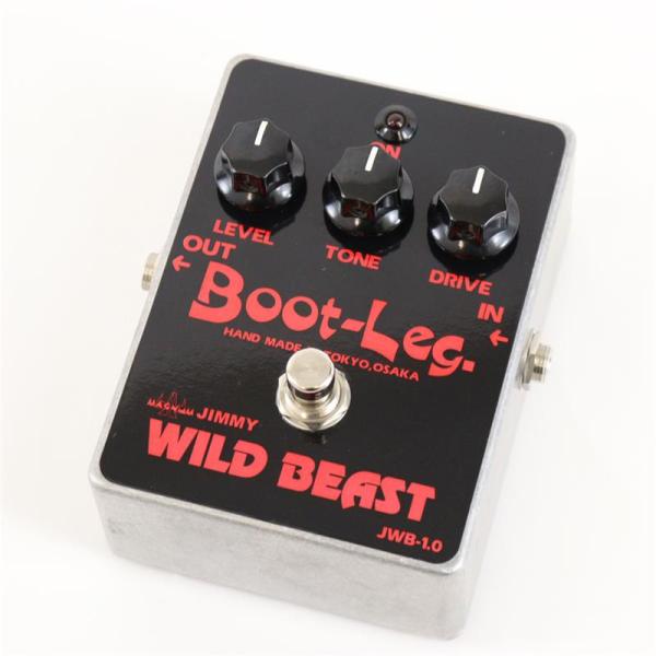 「Boot-Leg Wild Beast JWB-1.0」の中古品が入荷！44MAGNUMのギタリストJIMMY氏シグネチャーモデルのドライブペダル。「音の立ち上がりの速さ」「音像のきめの細かさ」「レンジ幅の広さ」といったレスポンスに拘って...