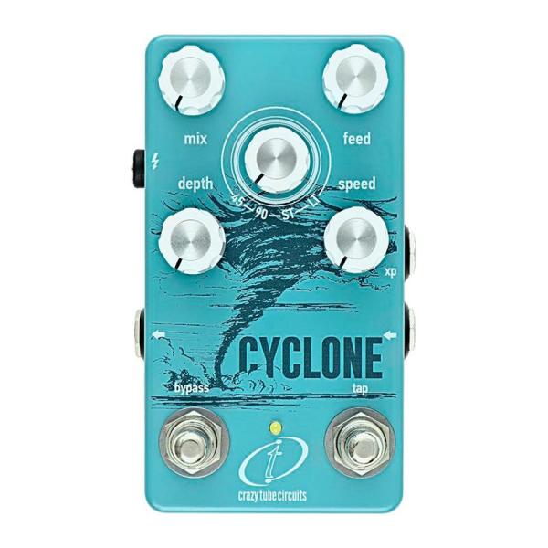 オールアナログ回路から構成される「CYCLONE」は、4つのクラシック・フェイザーペダルの名機が持つ特有のボイシングを忠実にエミュレート。オリジナルモデルにはないコントロールを搭載することで、レジェンドギターリスト達が愛した往年のフェイザー...