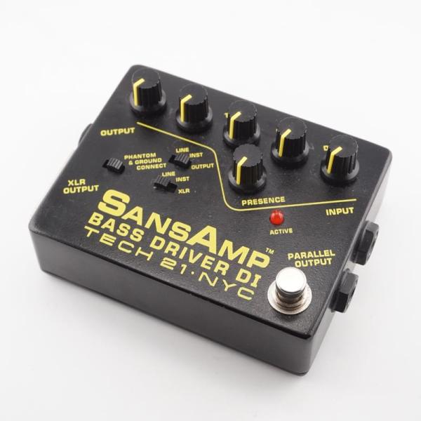 ベーシストの定番ドライブペダル！SansAmp Bass Driver D.I.は、ベース専用のダイレクトボックスです。ライブ、レコーディングにおいてベースアンプサウンドをラインで完全再生します。プレゼンス、ドライブ、ブレンド、レベルの重要...