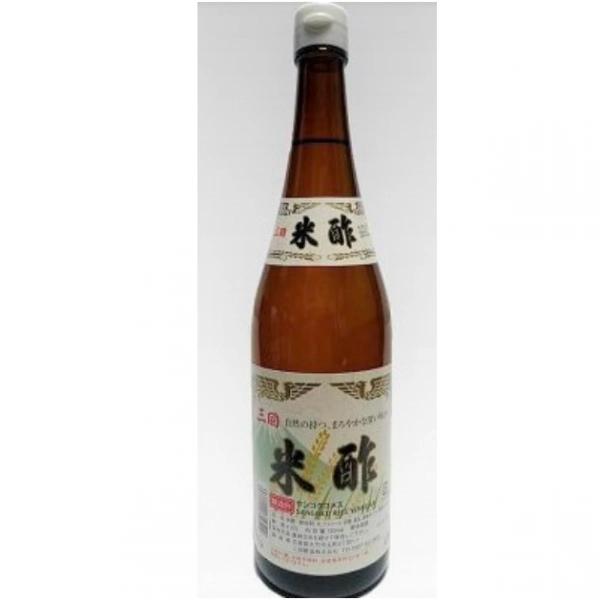 ・名称:米酢・内容量:720ml・原材料:米(国産)、アルコール、砂糖、食塩・酸度:4.2%・保存方法:直射日光を避けて保存してください ・賞味期限:パッケージに記載 ・販売者:(有)池本食品　山口県岩国市三笠町3-9-7・製造販売:三国酢...