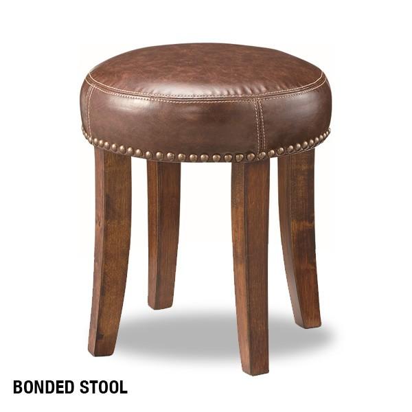 商品仕様／規格商品名ボンテッドスツールサイズ  （cm寸法）幅：35×奥行：35×高さ：40材質天然木(バーチ) ラッカー塗装  ボンデッドレザー特徴レトロな雰囲気がとてもおしゃれなボンテッドスツール。備考原産地：中国
