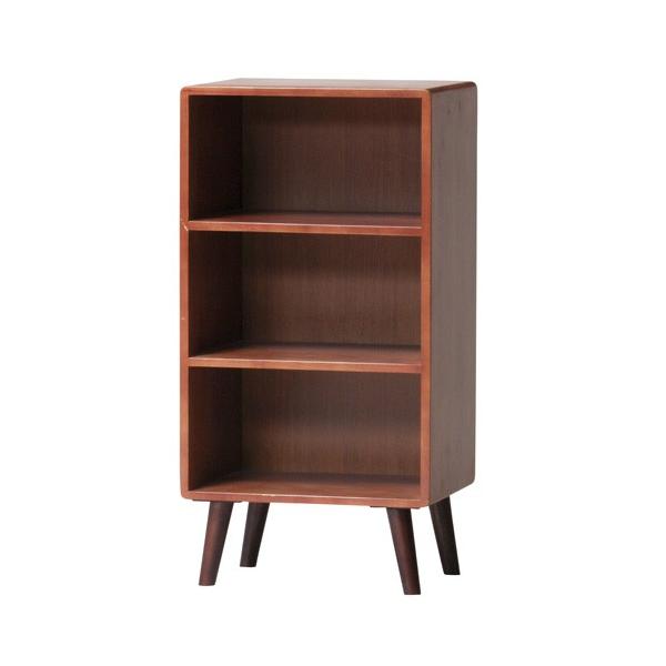 ラック 3段 幅40cm 木製 天然木 コルティ ブラウン :koe-ca150908-03:IKIKAGU イキカグ - 通販 - Yahoo!ショッピング