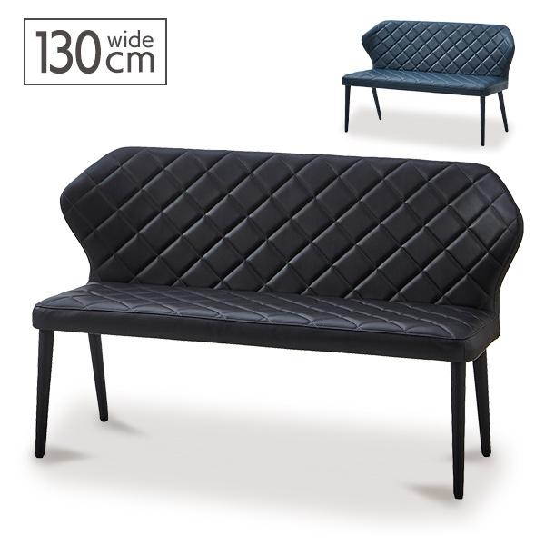 商品仕様／規格商品名ダイニングベンチ 130サイズ(cm寸法)幅：130×奥行：58×高さ：80（座面高：43）材質張地：PU材、脚：スチール特徴自分だけのお気に入り空間を。キルティングが座面に施されたお洒落なダイニングベンチです。ダイニン...