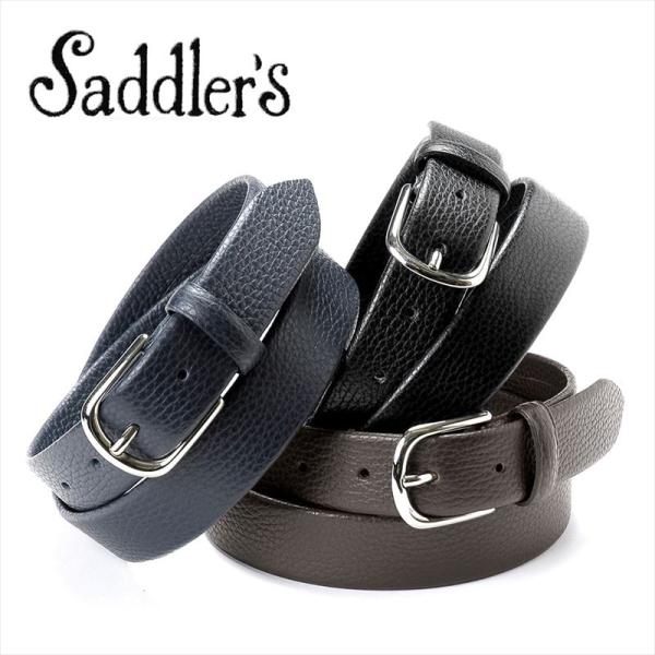 サドラーズ Saddler’s ／ 29mm幅シュリンクレザーベルト「G343」（3 colors）ベルト レザー 革 イタリア製 ドレス ビジネス 【ラッピング対応】 | メンズ レザーベルト 革ベルト 皮ベルト ビジネスベルト ブランド...