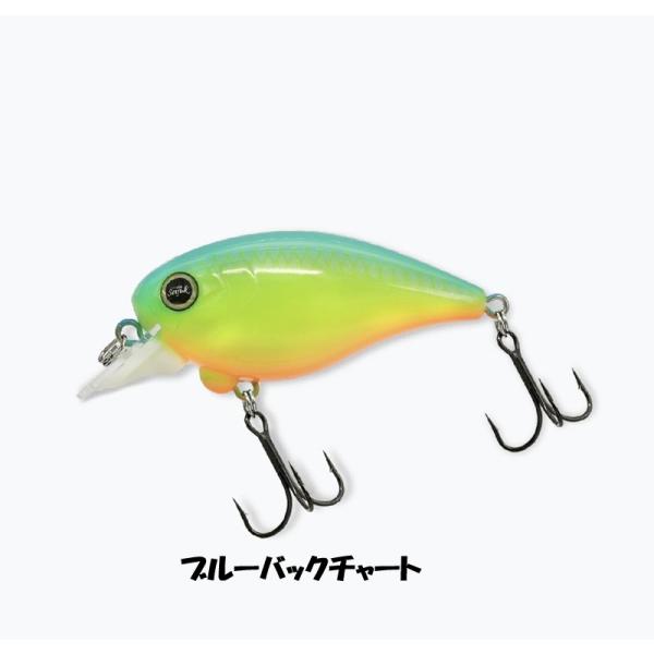 タイプ: シャロークランクベイト (シャローレンジ攻略用)Dry Bone (ドライボーン): 低比重のボーン素材（ABS樹脂）を採用したモデル。通常のABSボーン素材よりもさらに高レスポンスで、バルサ製ルアーに匹敵するキレのあるハイピッチ...