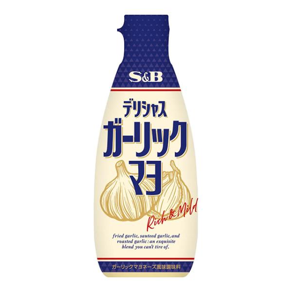 【発売日：2026年02月17日】にんにくにこだわったガーリックマヨ。フライドガーリック、ソテードガーリック、ローストガーリックを絶妙にブレンド。３種のにんにくの香ばしさとパンチのある旨みに、マヨネーズの濃厚なコクがマッチした、こだわりのガ...