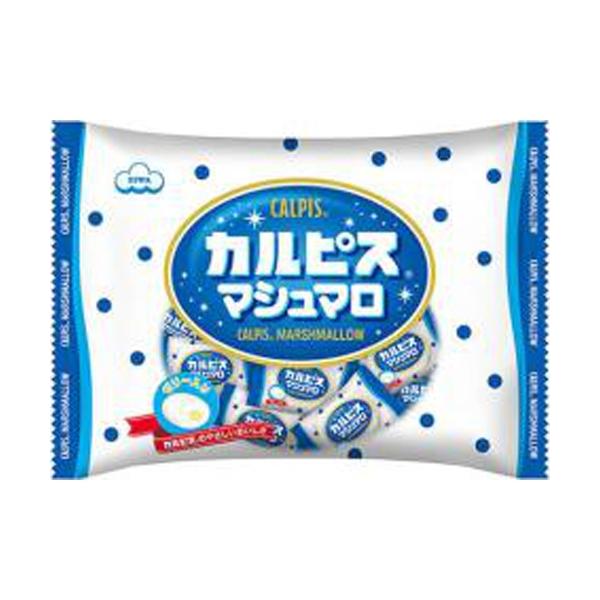 【発売日：2024年04月09日】個包装タイプのカルピスマシュマロカルピスを使用したゼリーを入れた、さわやかなおいしさのマシュマロです。