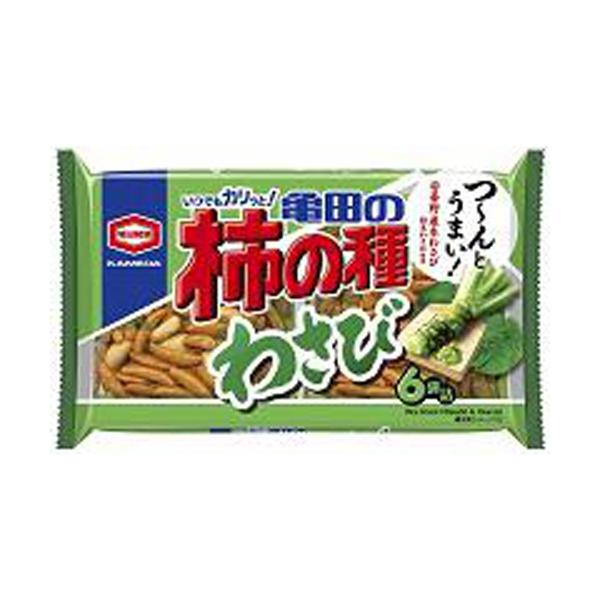 【発売日：2023年02月14日】わさび本来のうまさが味わえる柿の種安曇野産本わさび粉末使用。 ツーンとわさびが、お酒にピッタリ。