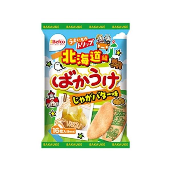 【発売日：2026年02月17日】北海道名物・じゃがバターの味を再現したソフトせんべい。北海道名物・じゃがバターの味を再現したソフトせんべい。