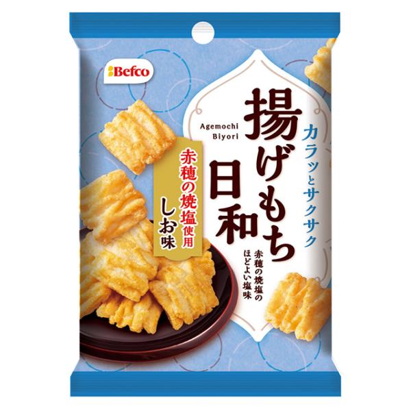 【発売日：2026年04月09日】赤穂の焼塩を使用したしお味の揚げもち赤穂の焼塩を使用したしお味の揚げもち