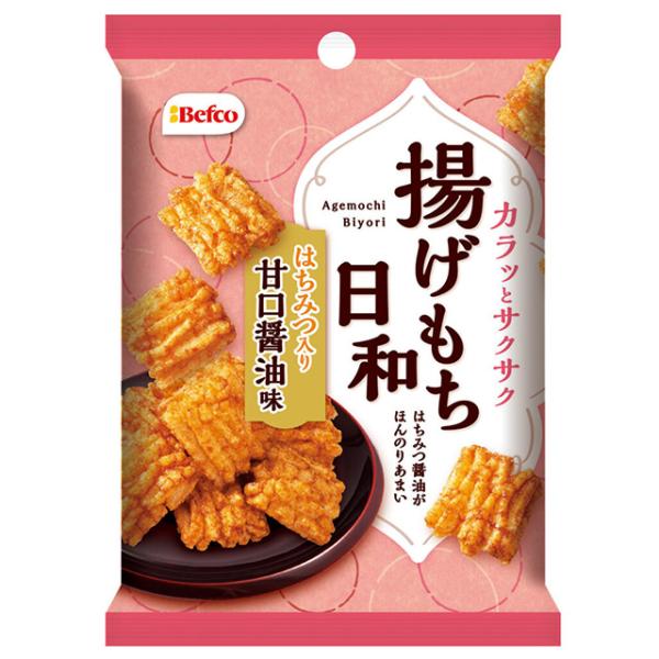 【発売日：2026年04月09日】はちみつを使用した甘口醤油味の揚げもちはちみつを使用した甘口醤油味の揚げもち