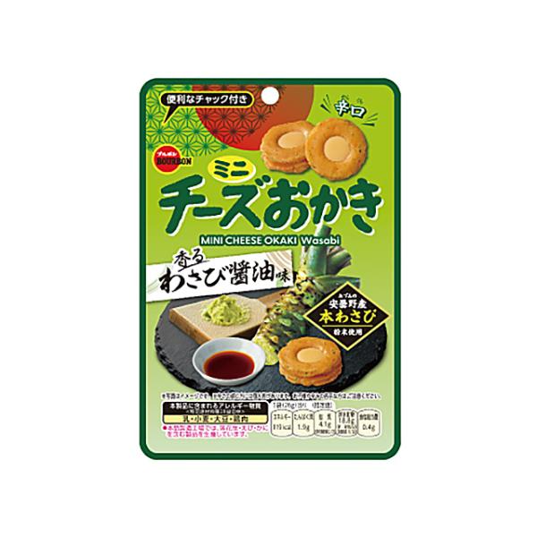 【発売日：2026年04月15日】安曇野産本わさび粉末使用ツーンと辛いわさび味を、アオサとかつお節が引き立てます。わさびの辛さとまろやかなチーズクリームが調和した絶妙なおいしさです。
