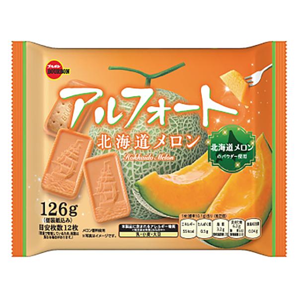 【発売日：2026年05月27日】北海道メロンのパウダー使用香ばしくさっくりと焼きあげたダイジェスティブビスケットを、帆船を形どった上品な甘さの北海道メロンチョコと組合せたオリジナルなチョコレートビスケットです。