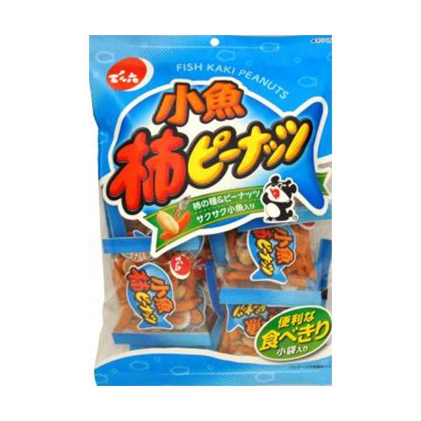 【発売日：2024年07月10日】柿の種とバタピーにカルシウムたっぷりの小魚をミックス。柿の種とバタピーにカルシウムたっぷりの 小魚をミックス、持ち運びに便利な小袋サイズ。小袋が大きくなって満足感UP