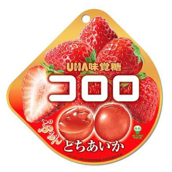 【発売日：2025年12月09日】とちあいか味のコロロ「栃木県の愛される果実」という意味を込めて付けられた栃木県生まれの品種「とちあいか」のピューレ使用。スッキリとした口あたりで、爽やかな甘さが特徴です。
