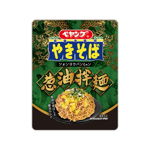 【発売日：2026年05月05日】海外で人気のまぜそばをペヤング風にアレンジネギの香りを移したネギ油と甘辛い醤油ダレを茹でた麺に絡めて食べる、 台湾や上海で人気の汁なし和え麺をペヤング風に再現しました。