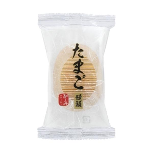 ほどよい甘さの黄味餡をやわらかな生地で包んだ、たまご型の饅頭です。<br />