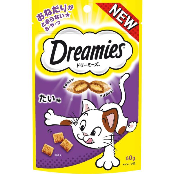 外はカリッ！中はトロッ！の２層粒と、猫ちゃんが大好きなたいの風味たっぷりでたまらないおいしさ☆猫ちゃん大喜びのおやつ！