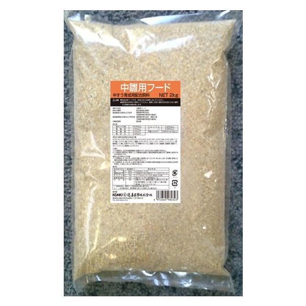 4〜10週までの中雛用フード。4種の有機酸配合で胃酸成分を補助し、消化を助けます。