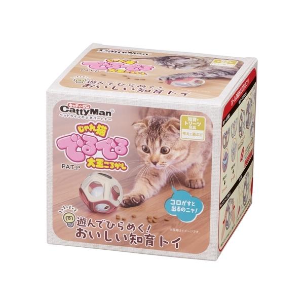 ころがすとフードが出る！遊んでひらめく！おいしい知育トイ・遊びながら頭と体をバランスよく刺激します。・「考える」「転がす」「探す」動作で、楽しく知育。・ころがして追いかけ、運動不足の解消をサポート。・少量ずつフードが出るから、早食い防止にも...
