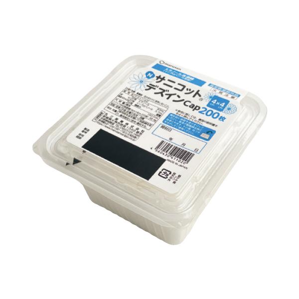 消毒液含浸済で、手指・皮膚の洗浄、消毒ができます。●指定医薬部外品●サイズ／1枚：4×4cm