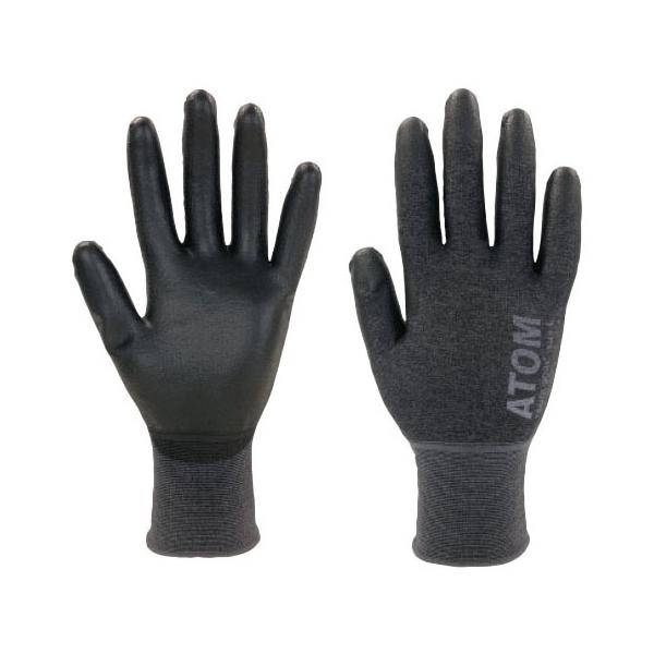 超極薄!素手感覚のタッチパネル操作対応手袋●中指の長さ／S：6.8 cm、M：7.4 cm、L：8.2cm●材質／手袋：ナイロン、ポリウレタン、ポリエステル、他、すべり止め：ポリウレタン