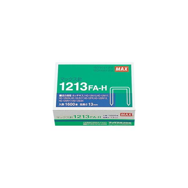 12号針●メーカー名／マックス●1,600本入（1連接着本数100本）●サイズ／針間：11.5mm、針足長さ13mm