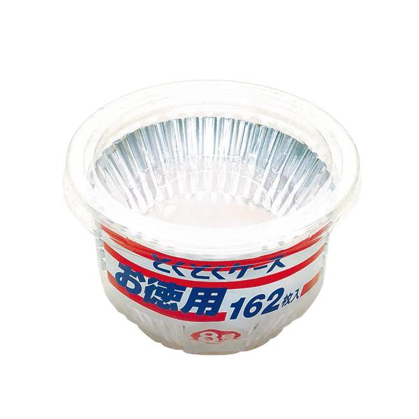 ●サイズ／8号：φ4.8×2.5cm●１カップ（162枚入り)