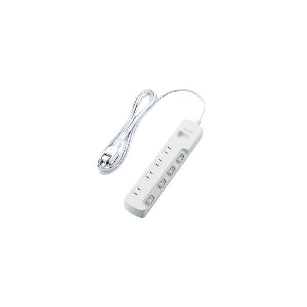 万一の落雷時にも精密機器を守る！待機電力を一括または個別に節約できるスイッチ付。●メーカー名／エレコム●定格／15A・125V（1500Wまで）●サイズ（タップ部分）／240×50×32mm