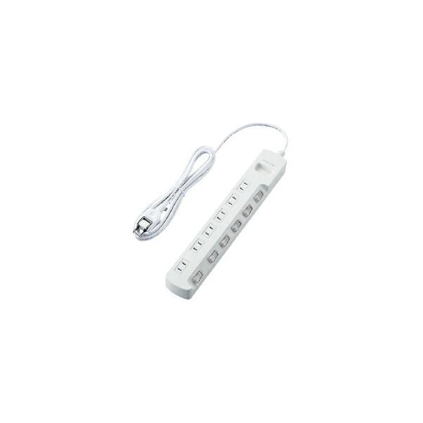 万一の落雷時にも精密機器を守る！待機電力を一括または個別に節約できるスイッチ付。●メーカー名／エレコム●定格／15A・125V（1500Wまで）●サイズ（タップ部分）／310×50×32mm