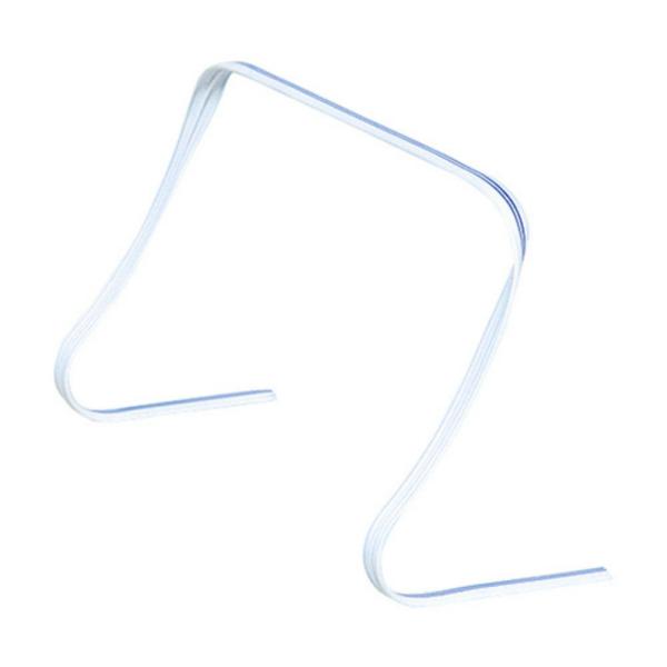 踏んでも戻る特殊形状の軽量ハードル！●メーカー名／トーエイライト●内容／5台セット●サイズ／幅：52cm●重量／170g（台）●材質／PVC