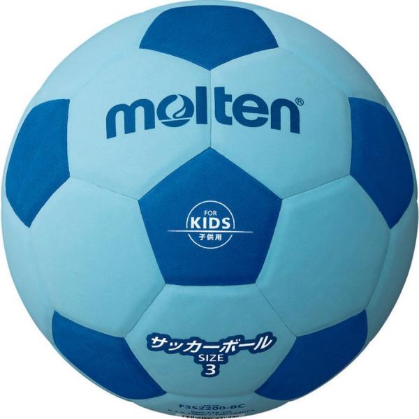 やわらか軽量仕様●メーカー名／モルテン●周囲／（1）58〜60cm（直径約19cm）、（2）63.5〜66cm（直径約20.5cm）●重量／（1）約160g、（2）約190g●材質／EVA軽量3号 軽量4号 EVA蹴球
