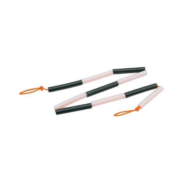 やわらかゴムバーで恐怖心をやわらげます。●サイズ／全長約2.7m●重量／約140g●材質／チューブ：ラテックス、カバー：ポリスチレン