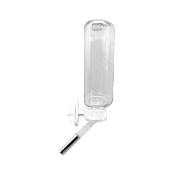 水もれを防ぐフラット構造！ 500ml以下のペットボトル取り付け可。●サイズ／約80×95×220mm