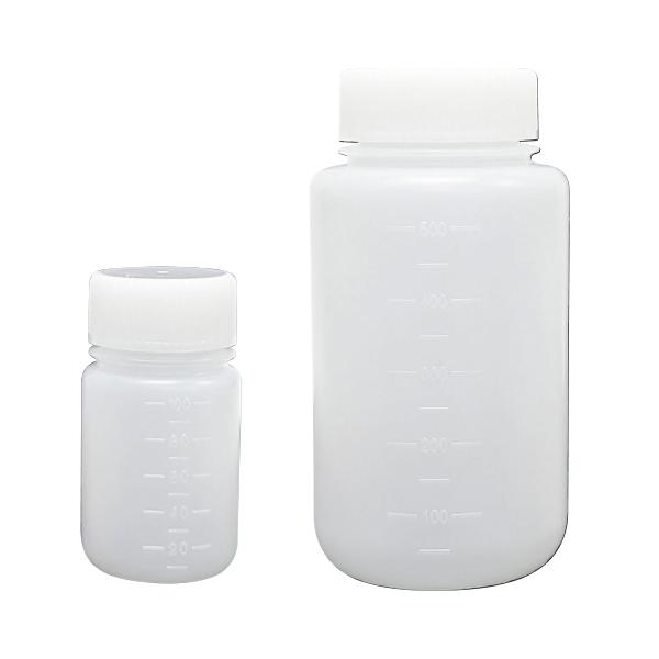 ●サイズ／胴径×高さ：（1）50×94mm（2）63×132mm（3）80×155mm●材質／本体：高密度ポリエチレン、ふた：ポリプロピレン、パッキン：熱可塑性エラストマー●目盛付※中栓は付属しておりません。