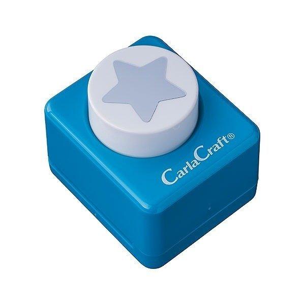 2 〜2.5cm 角ほどの、絵柄が抜ける中サイズのパンチ。種類も豊富なのでいろいろなクラフトパンチアートを楽しめます。●メーカー名／カール事務器●本体サイズ／45×53×45mm●適正用紙厚／コピー用紙2枚程度※本体色が写真と異なる場合がご...