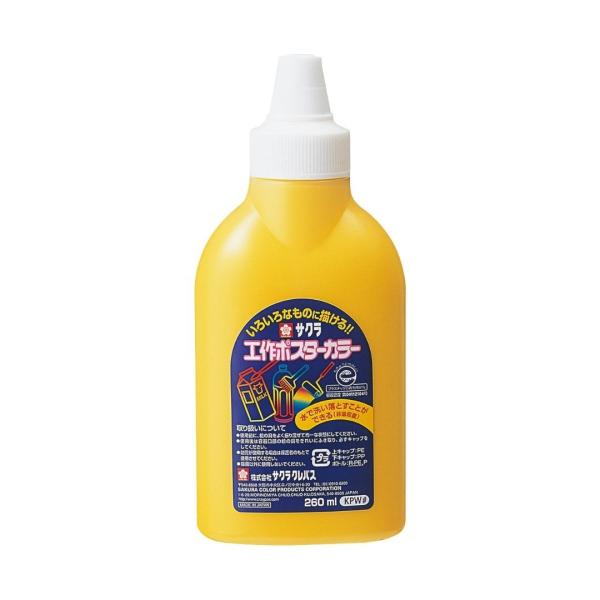牛乳パックやペットボトルにも、絵が描けるポスターカラー！●メーカー名／サクラクレパス●サイズ／185×68×47mm工作ポスターカラーの特徴●ペットボトル、牛乳パック他いろいろなものに描けます。●鮮やかな発色のポスターカラーです。●水で洗い...