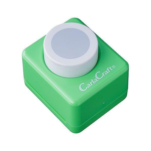 2 〜2.5cm 角ほどの、絵柄が抜ける中サイズのパンチ。種類も豊富なのでいろいろなクラフトパンチアートを楽しめます。●メーカー名／カール事務器●本体サイズ／45×53×45mm●適正用紙厚／コピー用紙2枚程度※本体色が写真と異なる場合がご...