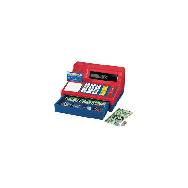 お買いものゲームやごっこ遊びにも！●内容／紙幣：20ドル5枚、10ドル5枚、5ドル10枚、1ドル10枚、硬貨：25セント10枚、10セント10枚、5セント10枚、1セント10枚●サイズ／W270×D250×H150mm（トレイサイズ：札（横...